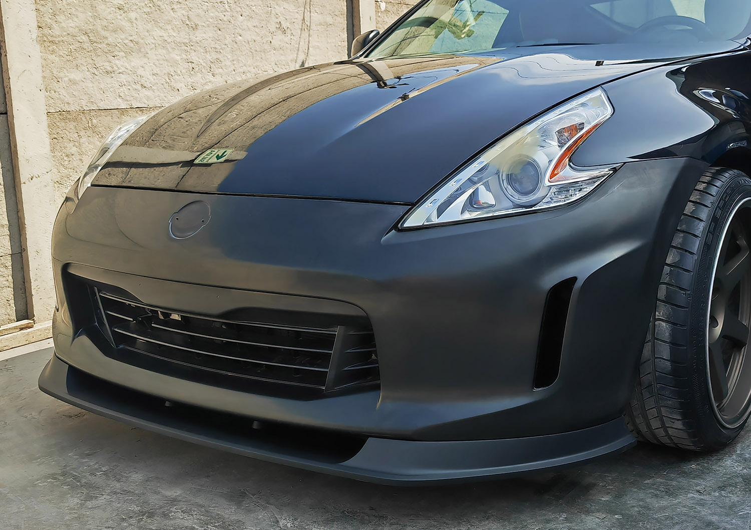 370Z - Front Lip Type 1 (for 2013+ OEM front bumper) | Twinz Design